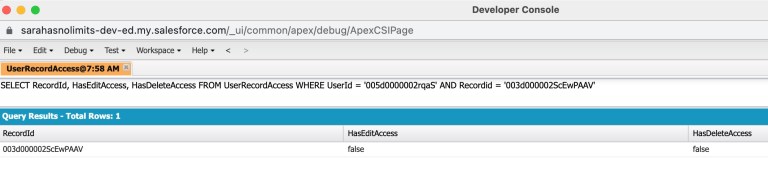 Salesforce Security Tip: Easily Determine User Record Access